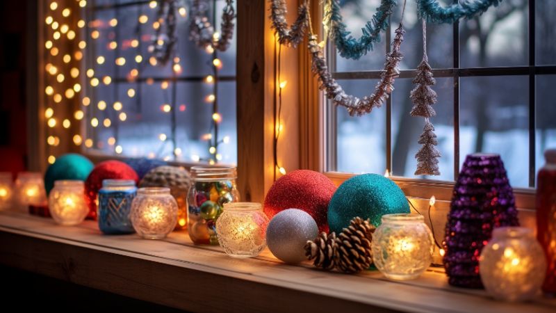 Weihnachtsbeleuchtung Fur Fensterbank