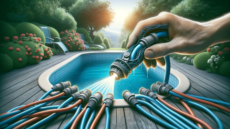 Poolsauger anschließen: Einfach zu sauberem Pool!